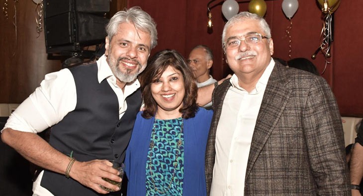 Ashish Bhasin rings in his 60th with industry stalwarts
