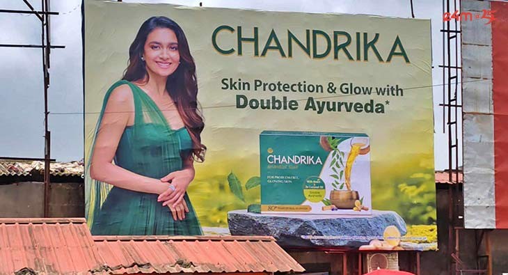 Wipro’s Chandrika soap rolls out OOH campaign