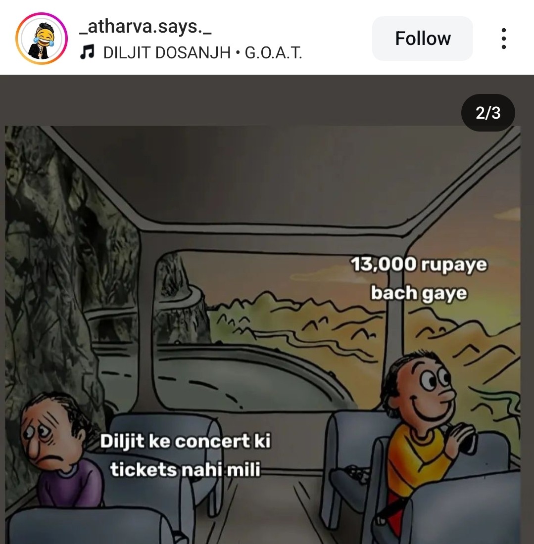Frenzy over Diljit Dosanjh’s concert floods the net with memes