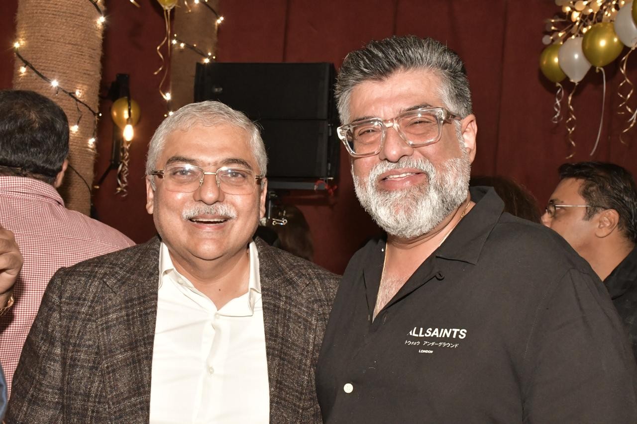 Ashish Bhasin rings in his 60th with industry stalwarts