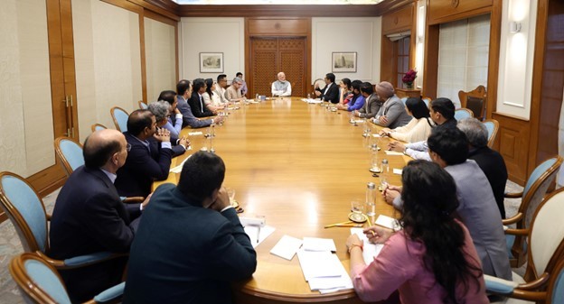 At this significant meeting which lasted an hour, the Prime Minister ...